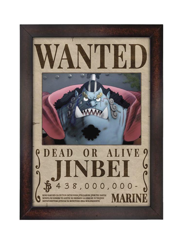Jinbei Wanted Bounty Poster – Comicsense