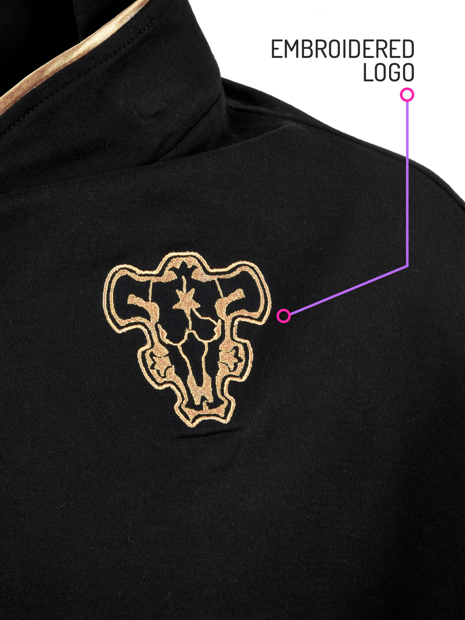 Black Bull Cosplay Cape + Black Bull Woven Keychain – Comicsense