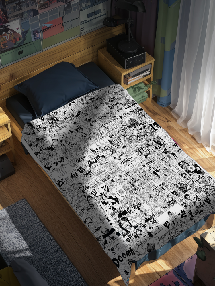Pirate Journey Manga Bed Sheet – Comicsense